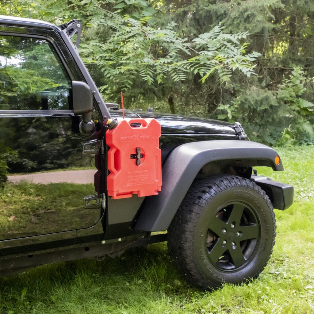 Jeep Wrangler JK Side Rotopax Mount, Passenger Side – JP54-014 ...