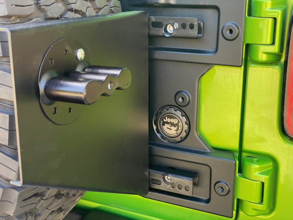 Jeep JL Rotopax Tailgate Hinge Mount | Retrofit Offroad